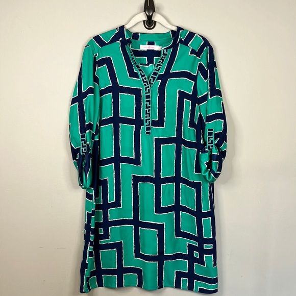 Alice & Trixie | Dresses | Alice Trixie Trellis Print Silk Dress | Poshmark